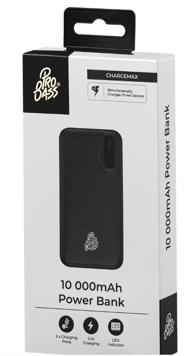 Pro Bass Charge Max Certified 10 000mAh Fast Charging Compact Power...