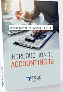 Introduction to Accounting 1B Textbook and Workbook Bundle 2026